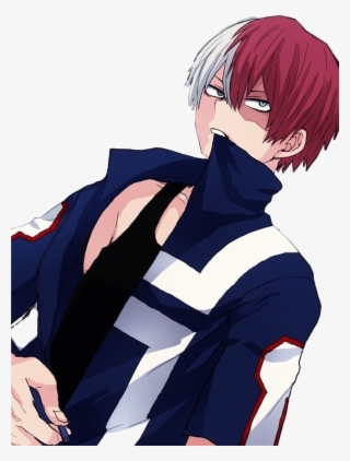 My Favorite Panel Of Todoroki - Todoroki Manga Color - Free Transparent ...