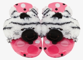 Zippity Zebra Flipper Slippers - Butterfly - Free Transparent PNG ...