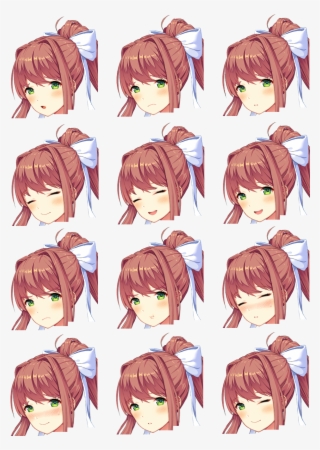 Monika PNG, Transparent Monika PNG Image Free Download - PNGkey