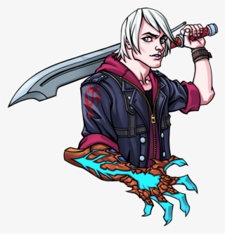 Devil May Cry - Devil May Cry Nero Drawing - Free Transparent PNG ...
