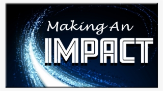 Making An Impact On The Community One Person At A Time - Graphic Design ...