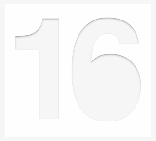16 - Number 16 Icon - Free Transparent PNG Download - PNGkey