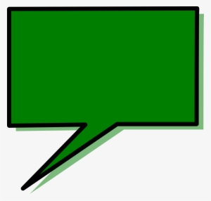Green Speech Bubble Clip Art At Clker Com Vector Clip - Speech Balloon ...
