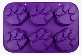 Lsu Tigers Paw Print Muffin Tray - Coin Purse - Free Transparent PNG ...