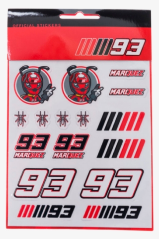 Sticker Marquez 93 - Free Transparent PNG Download - PNGkey