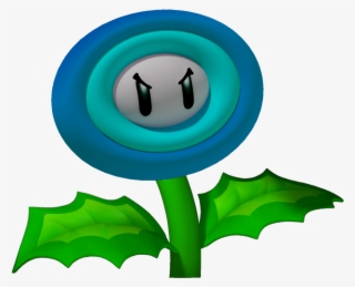 Ice Flower - Mario Bros Ice Flower - Free Transparent PNG Download - PNGkey
