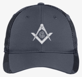 Square & Compass Sport-tek - Baseball Cap - Free Transparent PNG ...