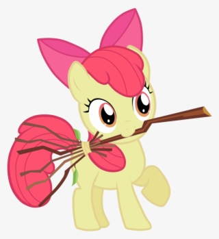 Baby Apple Bloom Stand Up - Baby Apple Bloom - Free Transparent PNG ...