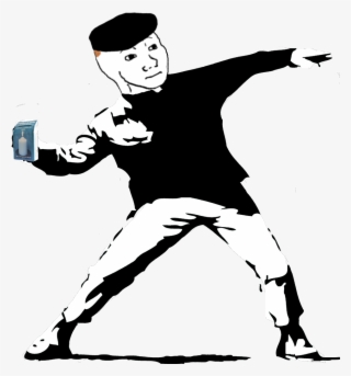 194 Kb Png - Banksy Graffiti Png - Free Transparent PNG Download - PNGkey