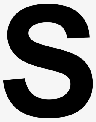 Png File Svg - Letra S En Arial - Free Transparent PNG Download - PNGkey