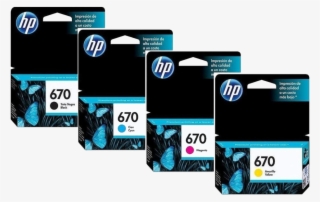 Hp 670 Ink - Hp 670 Magenta - Free Transparent PNG Download - PNGkey