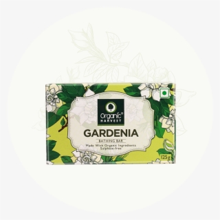 Gardenia Bathing Bar - Label - Free Transparent PNG Download - PNGkey