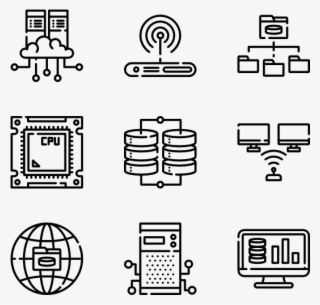 Database & Servers - Programming Icon Pack - Free Transparent PNG ...
