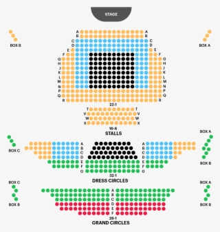 Apollo Theatre Seating Plan - Free Transparent PNG Download - PNGkey