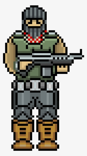 Mafia Hitman - Pixel Art - Free Transparent PNG Download - PNGkey