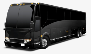 Luxury Tour Buses - Black Motor Coach - Free Transparent PNG Download ...