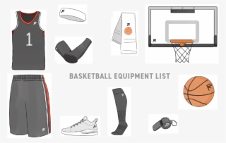 Basketball Equipment - Basketball Equipment List - Free Transparent PNG ...