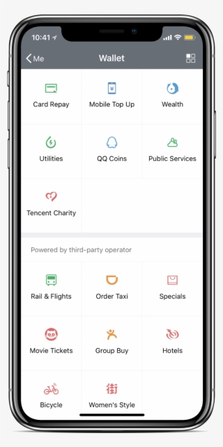 The Wechat Wallet Page - Iphone - Free Transparent PNG Download - PNGkey
