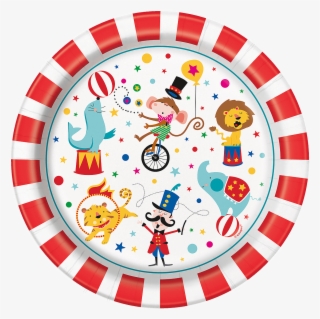 Carnival Circus Paper Plates - Paper Tableware Circus - Free ...