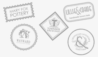 A Collection Of Five Stamp Marks Stamped Onto The Screen, - Al Khidmah ...