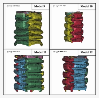 Folding Patterns Of Models 9-12 - Colorfulness - Free Transparent PNG ...
