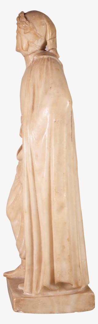 Alabaster Model Of Classical Roman Figure In Cloak - Statue - Free ...