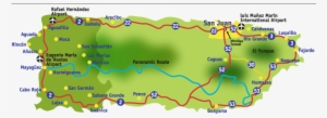 Click On Map For Full Size View - Puerto Rico Map Tourist - Free ...