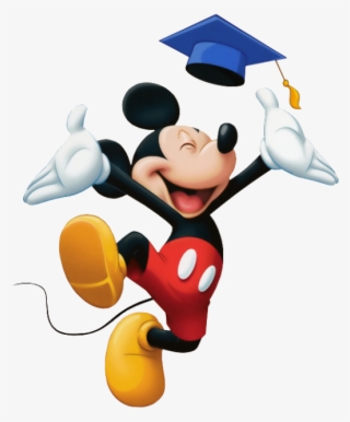 Mickey Mouse Graduation - Mickey Mouse With Graduation Cap - Free ...