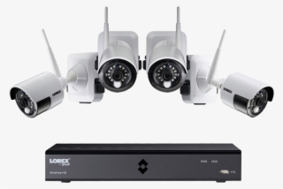 1080p Wireless System With 4 Rechargeable Wire Free - Security Cameras ...