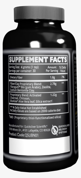 Quicksilver Ultra Binder® - Bottle - Free Transparent PNG Download - PNGkey