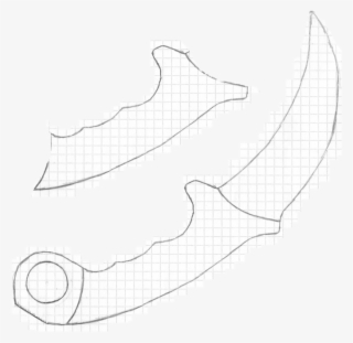 Karambit Template By Misirik2 D9cdpah Knife - Karambit Template - Free ...
