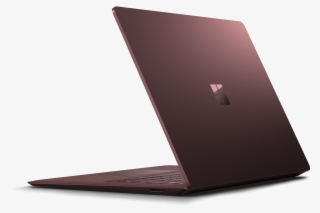 Laptop Back Png - Microsoft Surface Laptop Burgundy - Free Transparent ...