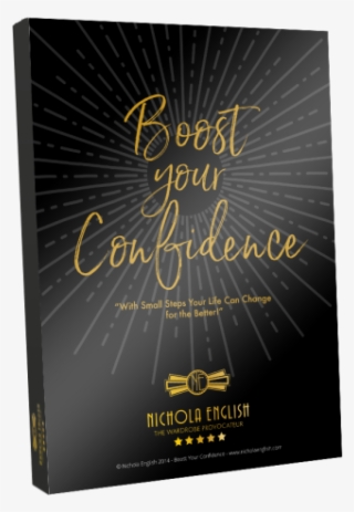Boost Your Confidence Book - Calligraphy - Free Transparent PNG ...