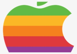 Rainbow Apple Logo - Free Transparent PNG Download - PNGkey