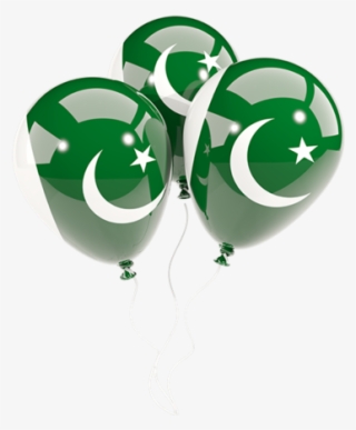 Pakistani Flag Balloons - Free Transparent PNG Download - PNGkey