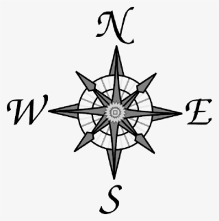 16 Point Compass Rose With Degrees Clipart Compass - Parts Of A Map ...