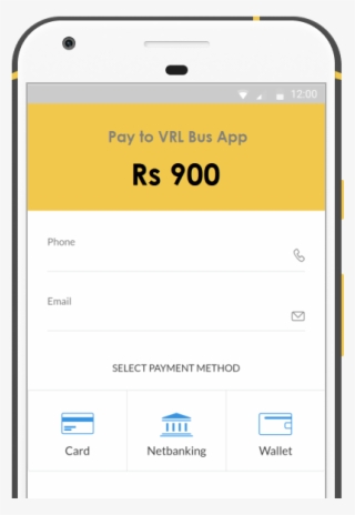 Vrl Travels Bus Booking App - Iphone - Free Transparent PNG Download ...