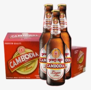 "cambodia" Beer 330ml Pint Bottle - Cambodia Beer - Free Transparent ...