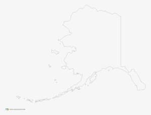 Image Black And White Library Alaska Vector Background - Alaska Outline ...