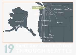 Alaska Airlines Route Map - Map - Free Transparent PNG Download - PNGkey