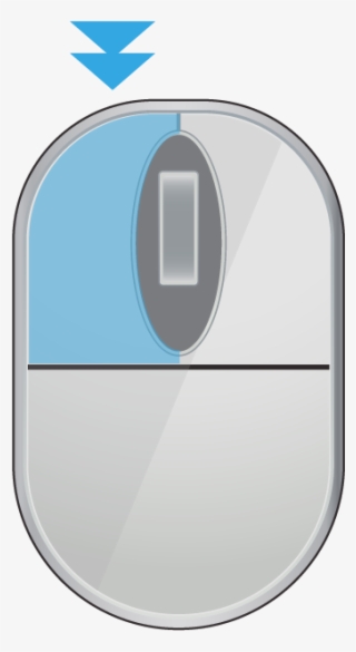 A Computer Mouse Showing A Double Click - Mouse - Free Transparent PNG ...