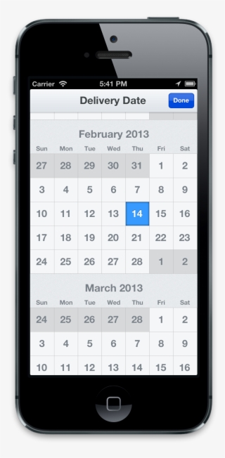 Calendar Icon Free Vector Png - Vector Mobile Icon Png - Free ...