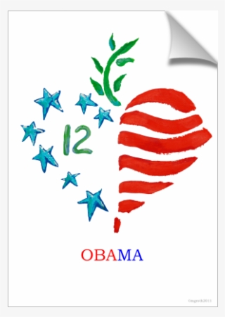 Obama 2012 Poster - Graphic Design - Free Transparent PNG Download - PNGkey