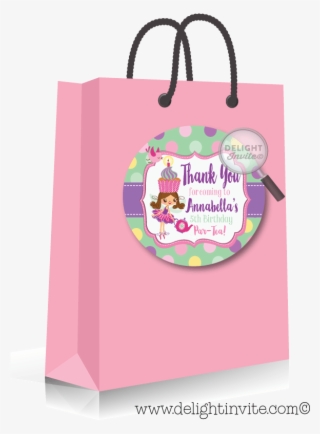 Fairy Tea Party Sticker Tags - Greeting Card - Free Transparent PNG ...