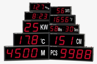 Large Digital Led Displays - Led Display - Free Transparent PNG ...