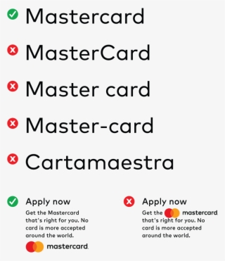 Brand Mark Guidelines Logo Usage Rules Images - Mastercard White Logo ...