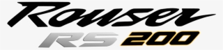 Definitely Rouser - Pulsar Rs 200 Logo - Free Transparent PNG Download ...