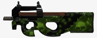 P90 Virus Large Rendering - Skin P90 - Free Transparent PNG Download ...