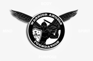 Angel Warrior Clipart Sword Logo - Emblem - Free Transparent PNG ...