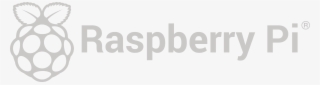 Rpi Logo Grey Landscape Reg Print - Raspberry Pi Python Logo - Free ...